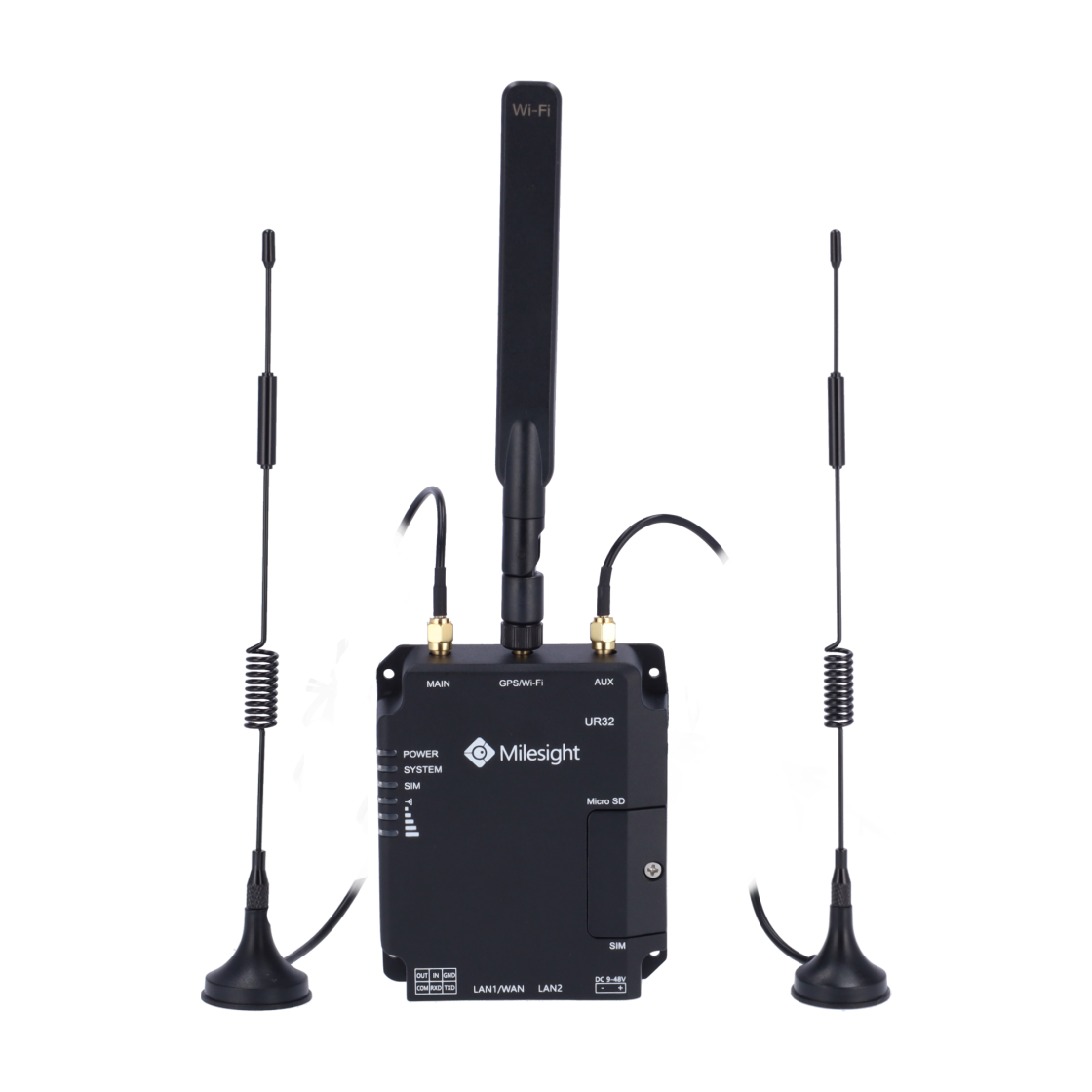 Industrie-Router Milesight UR32 mit WLAN und PoE Ports - Camerawe, 430,00